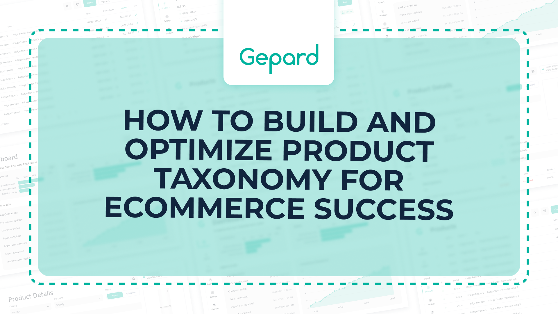 What Is Product Taxonomy In eCommerce - Gepard PIM