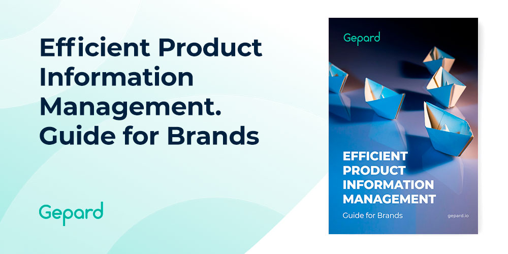 Efficient Product Information Management - Gepard PIM