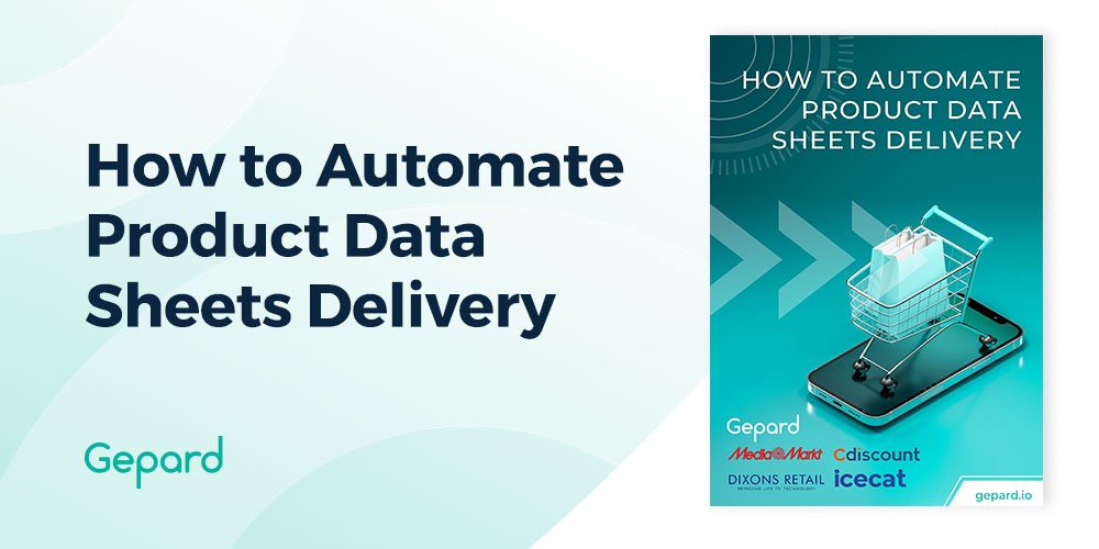 How to Automate Product Data Sheets Delivery - Gepard PIM